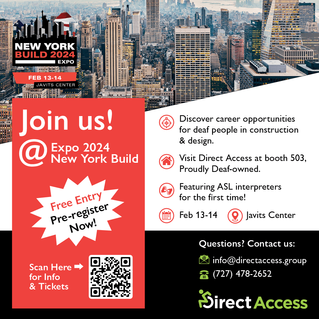 Direct Access to provide first-ever ASL interpreters at New York Build ...
