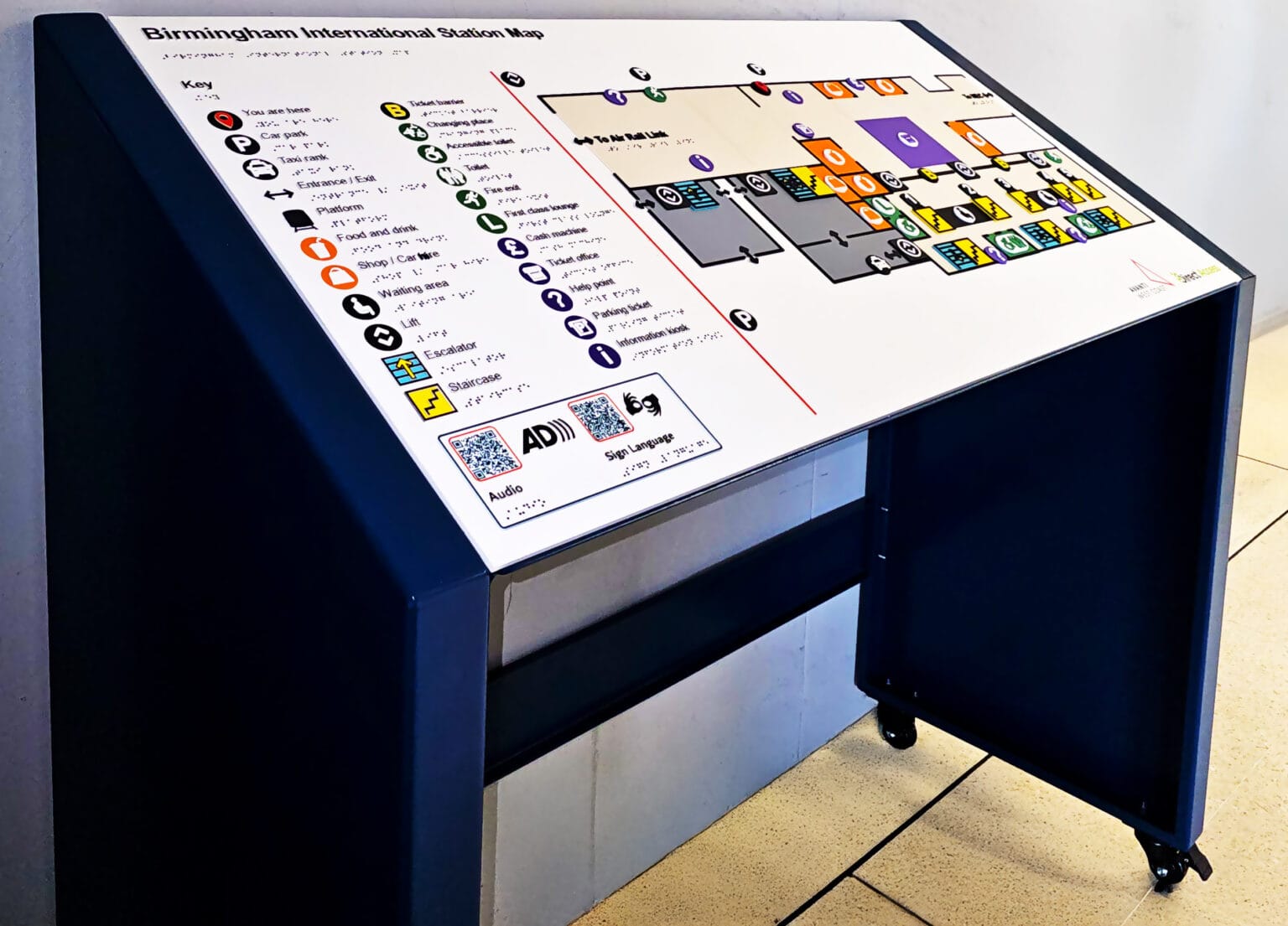 Tactile Braille Map Boards - Direct Access USA